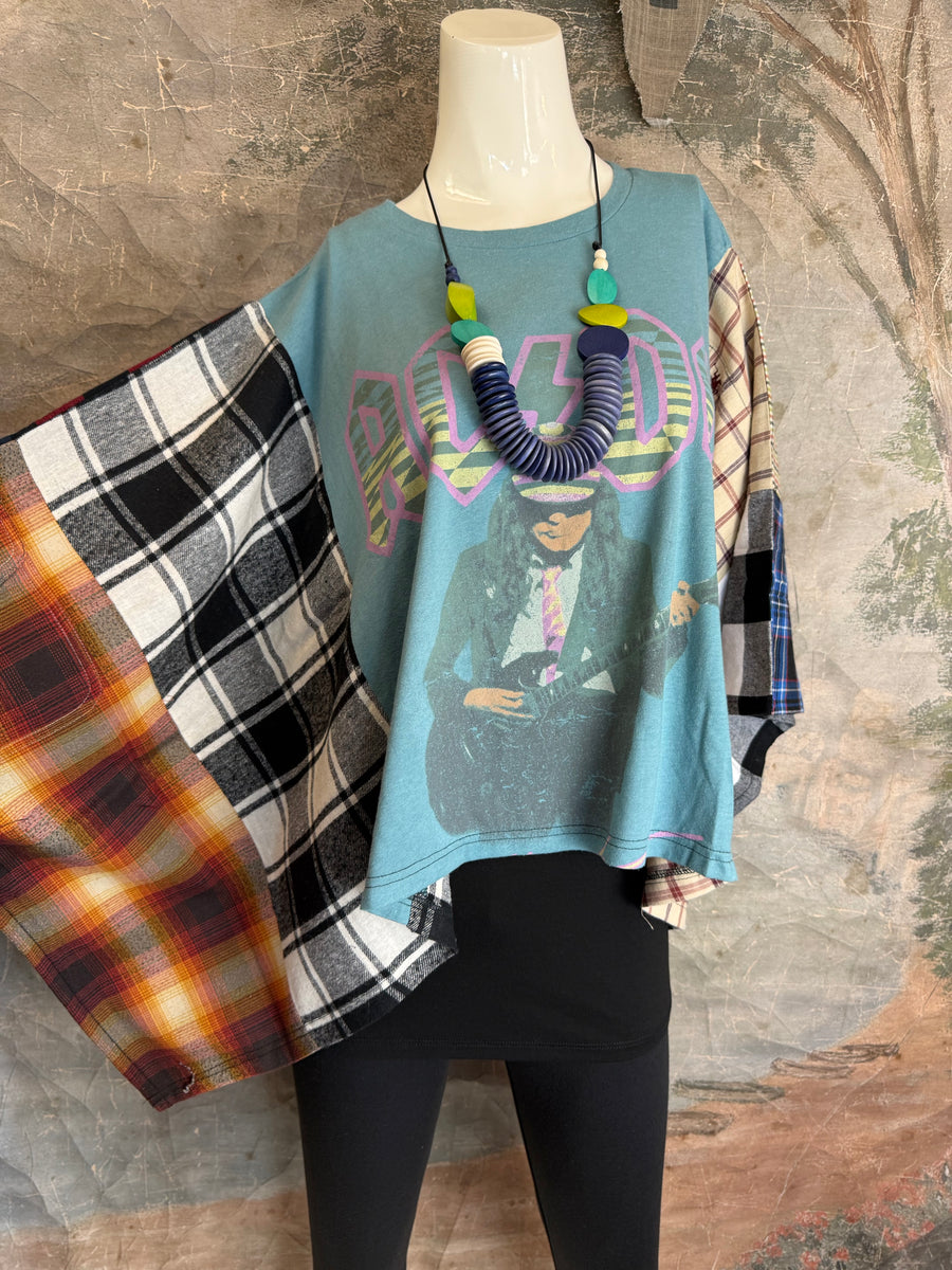 5576 Flannel Band Tees-Mix 2 – Absolutely Abigail's