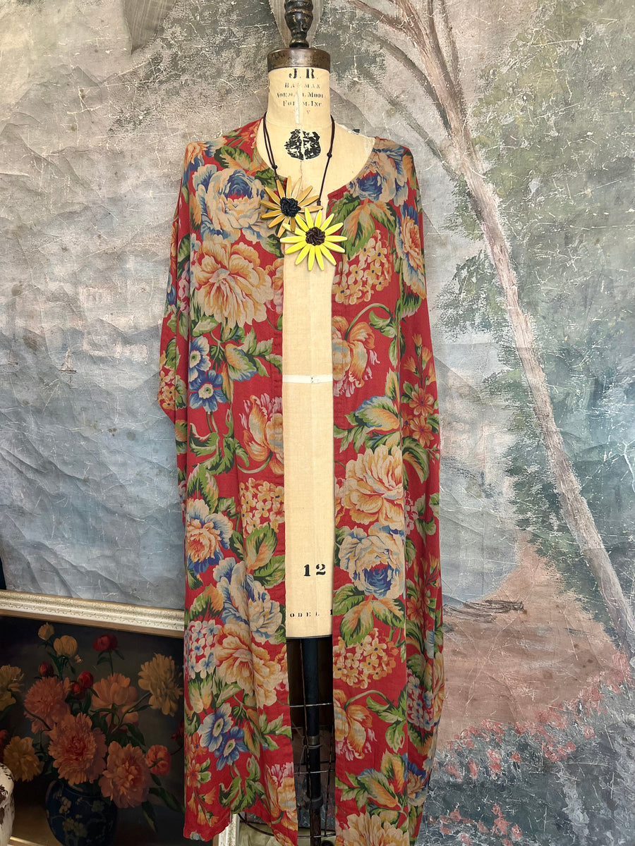 PW Blossom Open Linen Duster – Absolutely Abigail's